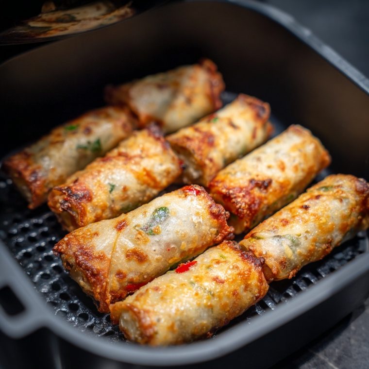 Vegan Crispy Spring Rolls - Food.Cookingpoint